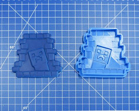 Minecraft Creeper Cookie Cutter Unicorn Cutters