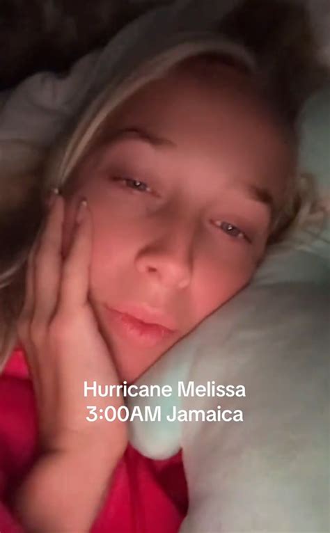 Tiktok Influencer Gets Backlash After Ignoring Hurricane Melissa