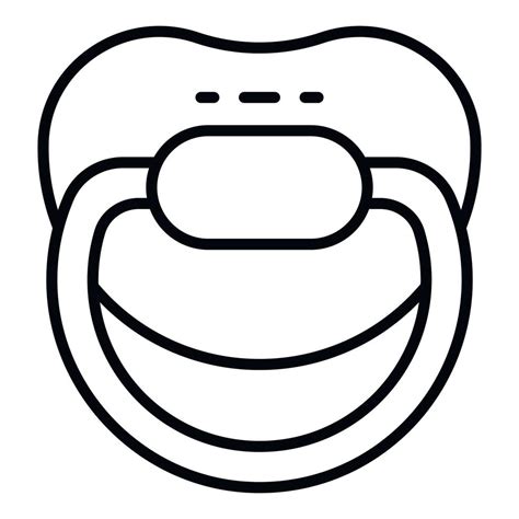 Rubber Nipple Icon Outline Style Vector Art At Vecteezy