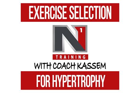 How To Choose Good Hypertrophy Exercises N1 Training