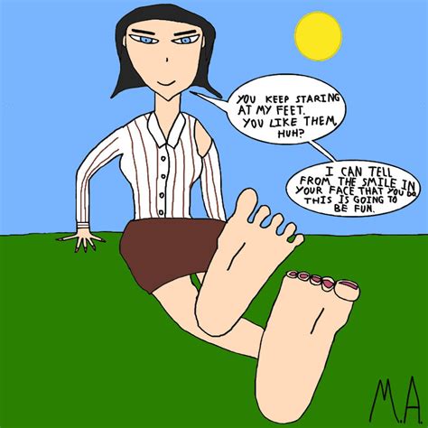 Sharon Serranos Sexy Foot Tease By Maximilianoaedo On Deviantart