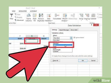 How To Create A Simple Checkbook Register With Microsoft Excel