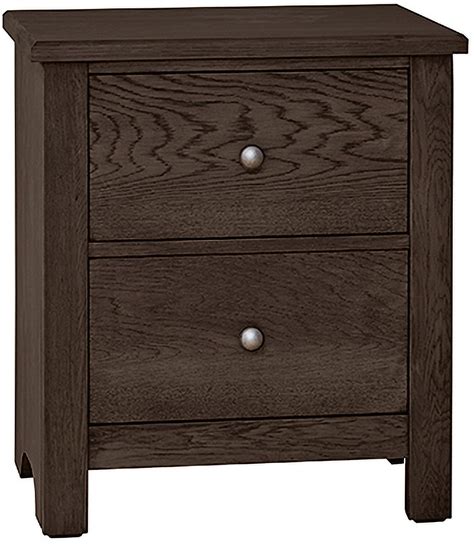 Fundamentals 2 Drawer Nightstand In Java By Vaughan Bassett 1StopBedrooms