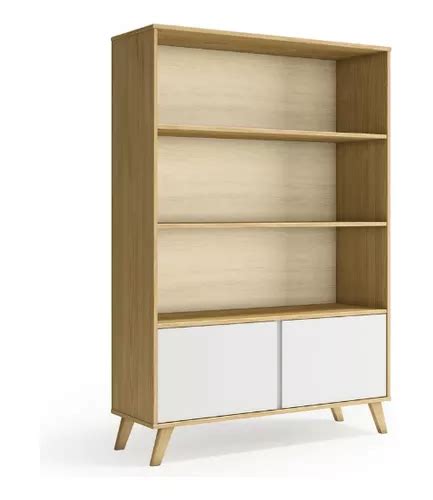 Estante Memory Cm Portas Madeira Maciça E Mdf Parcelamento sem