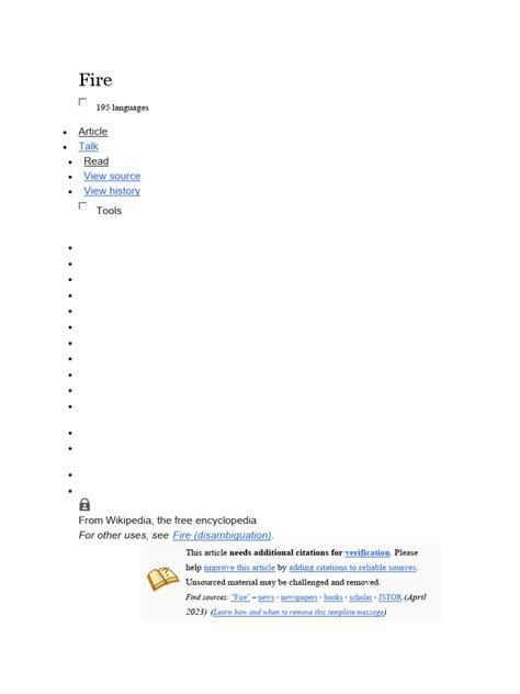 Fire Pdf Fires Combustion