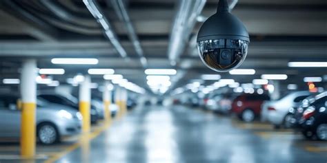 A Cuttingedge Hightech Ip Security Camera System Installed In The