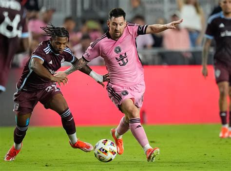 Rapids To Host Lionel Messi Inter Miami At Empower Field In April