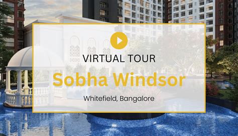 Sobha Windsor 3 And 4bhk New Launch At Whitefield ₹ 1 25 Cr