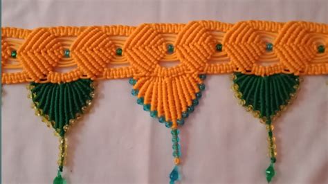Macrame Toran New Design मेकरम का तोरण नया डिज़ाइन Macrame Toran