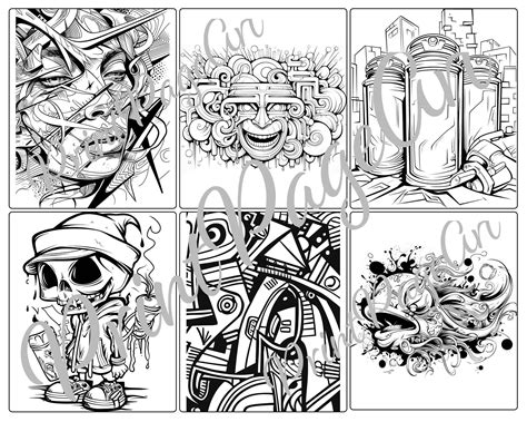 Gangster Street Art Graffiti Coloring Pages 2025 Gangster Street Art Graffiti Coloring Pages 2025