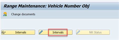 Number Range Object 2 Sapcodes