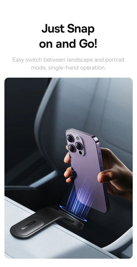 Магнитный автомобильный держатель для телефона Baseus, универсальный ...