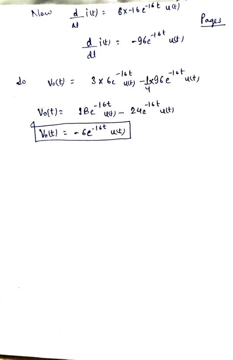 Solved 1 Calculate The Time Constant Of The Circuit In Fig 1 3 Course Hero