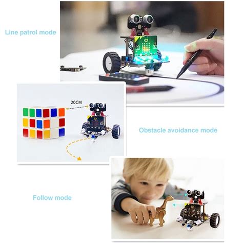 Yahboom Microbit Smart Robot Car Bitbot With IR And APP For Micro Bit V V Without Micro Bit