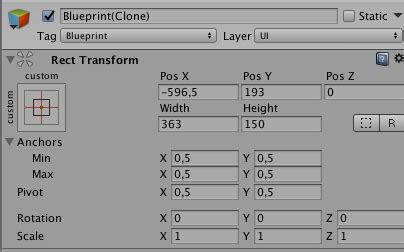 C Change UI RectTransform Position Stack Overflow