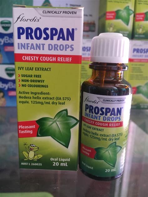 Siro Ho Prospan Infant Drops Hộp 1 Chai 20ml