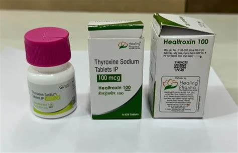 Thyroxine Sodium Tablets 100 Mcg At ₹ 400bottle In Nagpur Id