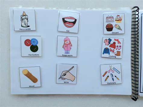 Busy Book Sorting By Function Feature Class Special Supplies