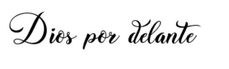 Dios Por Delante Tattoo