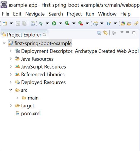 Spring Boot Create A Web Application Using Maven Our First