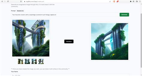 Github Sarojpahiaigallery It Is An Ai Driven Image Generator App Based On The Dalle E Bot