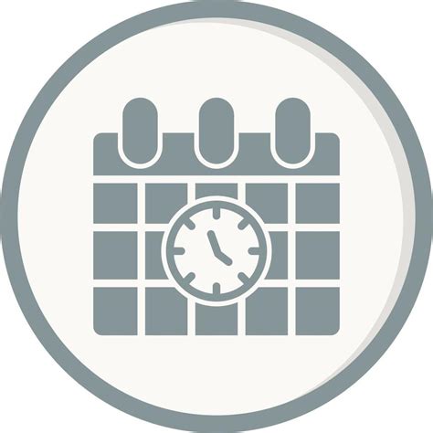 Timetable Vector Icon 20278560 Vector Art At Vecteezy