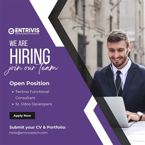 Entrivis Tech Pvt Ltd Official Odoo Partner On Linkedin Odoo Odoojobs Hiring