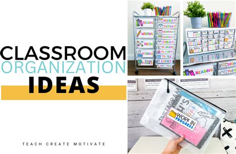 Middle School Math Classroom Organization