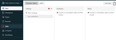 solved how to create a new metastore databricks community 9161