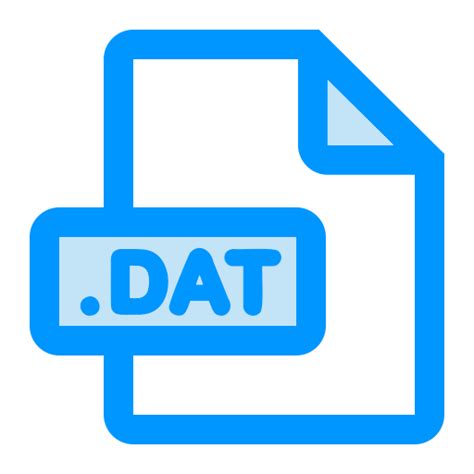Dat File Format Free Files And Folders Icons