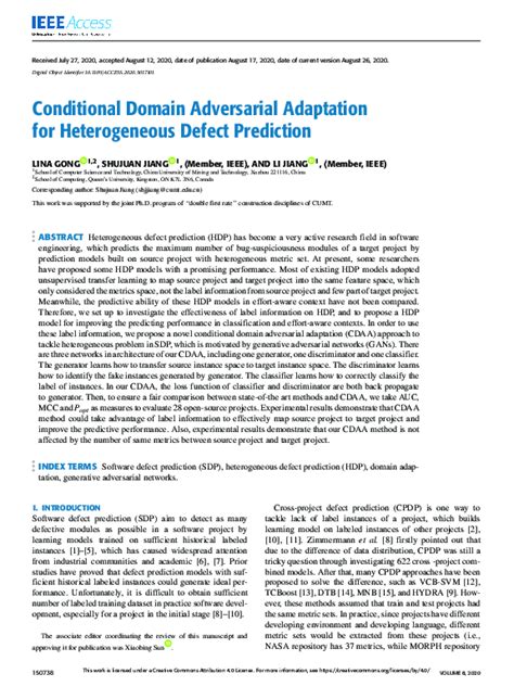 Pdf Conditional Domain Adversarial Adaptation For Heterogeneous