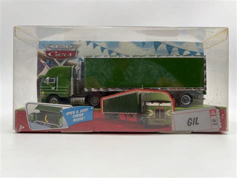 Disney Pixar The World Of Cars Hauler 7 Gil Green Carolinasdiecast