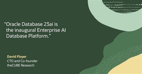 Oracle Database On Linkedin Oracle Databaseworld Ai Edition
