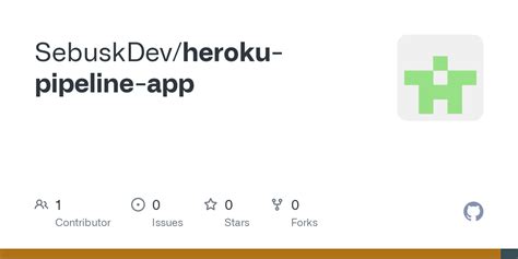Github Sebuskdevheroku Pipeline App