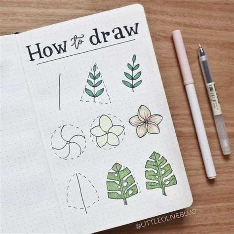 30 Cute Bullet Journal Doodles That Are Super Easy To Draw