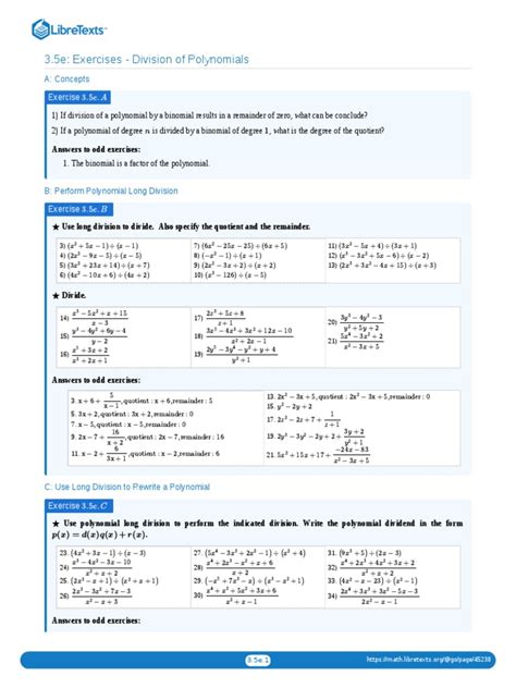 Division Of Polynomials Exercises Pdf Theoretical Computer Science