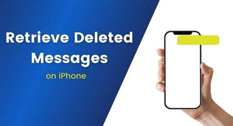 Retrieve Deleted Text Messages On Iphone Tips And Methods
