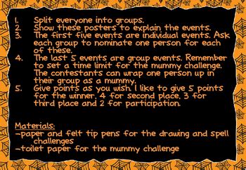 Halloween Team Building Activities By A Crucial Week Tpt