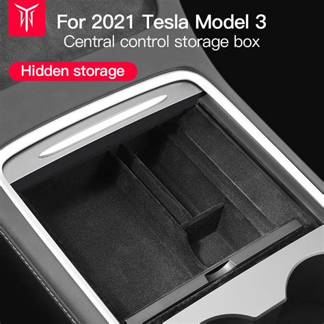 Yz 테슬라 모델 3 모델 Y 센터 콘솔 정리 테슬라 모델 3 모델 팔걸이 숨겨진 보관함 인테리어 액세서리깔끔한 저장소 Aliexpress