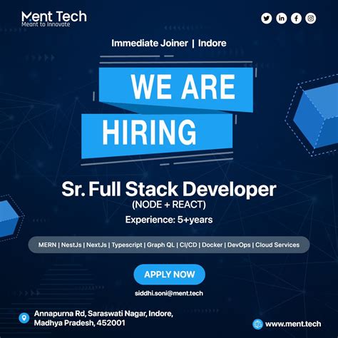 Mernstack Nextjs Graphql Immediatejoiner Indorejob Siddhi Soni