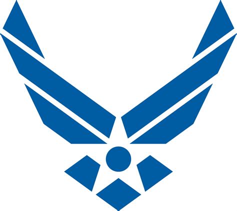 Air Force symbol, blue