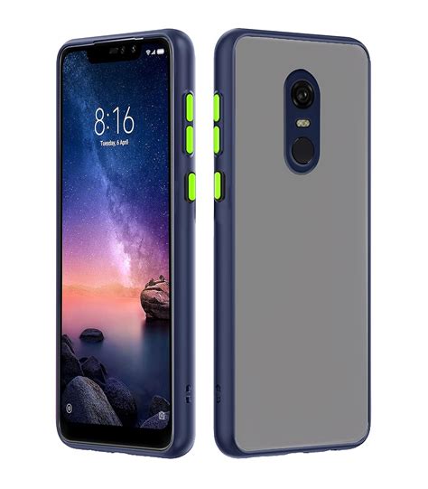 Pikkme Back Cover For Xiaomi Redmi Note Tpu Plastic Blue Amazon In Electronics