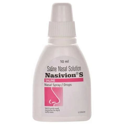 Nasivion S Nasal Drops At Rs 2500bottle Nasal Drops In Nagpur Id