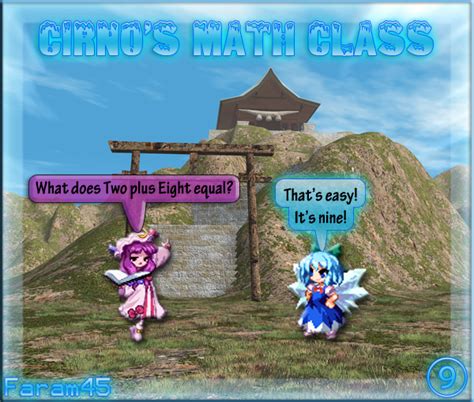 Cirnos Math Class By Faram45 On Deviantart
