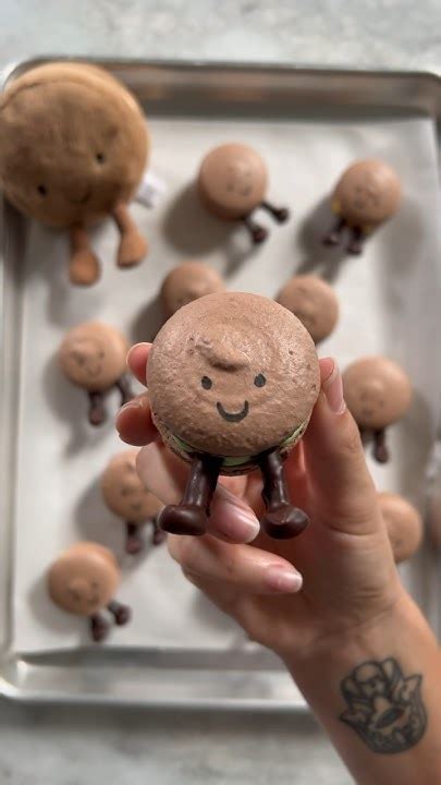 Jellycat Patisserie Inspired Chocolate Macarons Filled With Cream