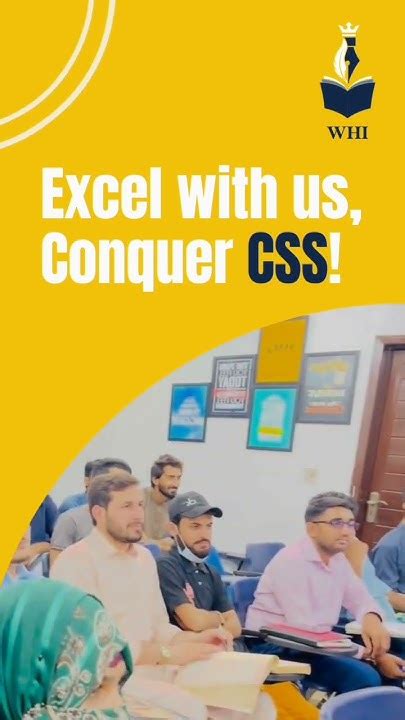 Conquer Css Whi Institute Cspwaqarhassan Motivation Csspreparation