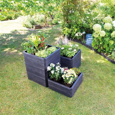 Ergo Quadro L Raised Bed System Height 250mm Graf Uk
