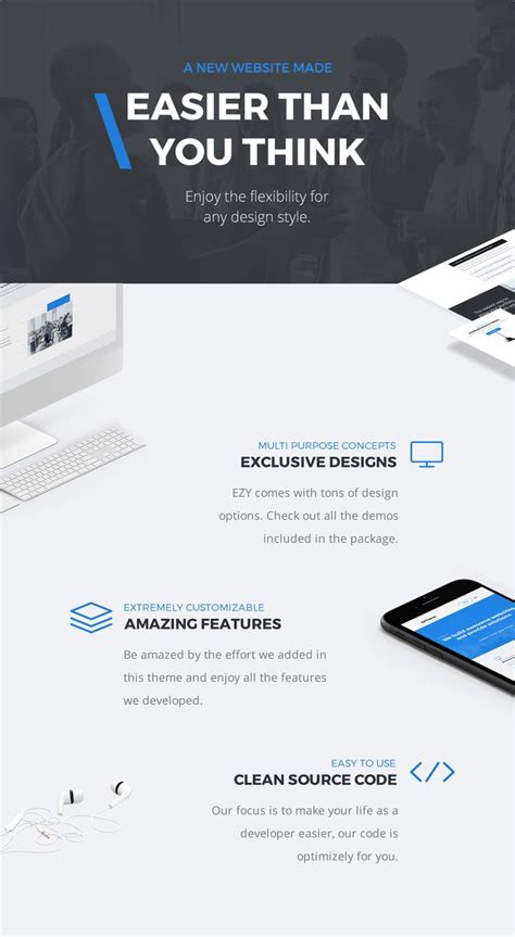 ezy responsive multi purpose html5 template html5 templates