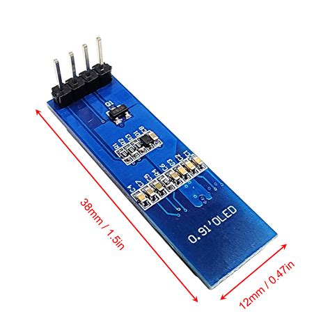 Diyables Oled 128x32 For Arduino Esp32 Esp8266 Raspberry Pi