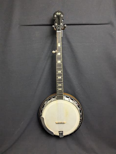 Iida 5 String Resonator Banjo Reverb